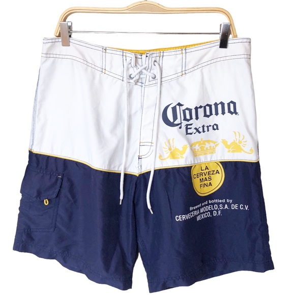 Corona | Shorts | Corona Extra Beer Brand Swim Shorts Board Trunks 34 ...